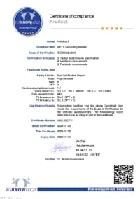 Certifications - Proinex